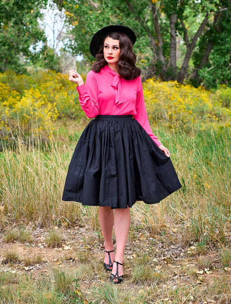 Helen Retro Blouse in Pink – Nicoletta Carlone