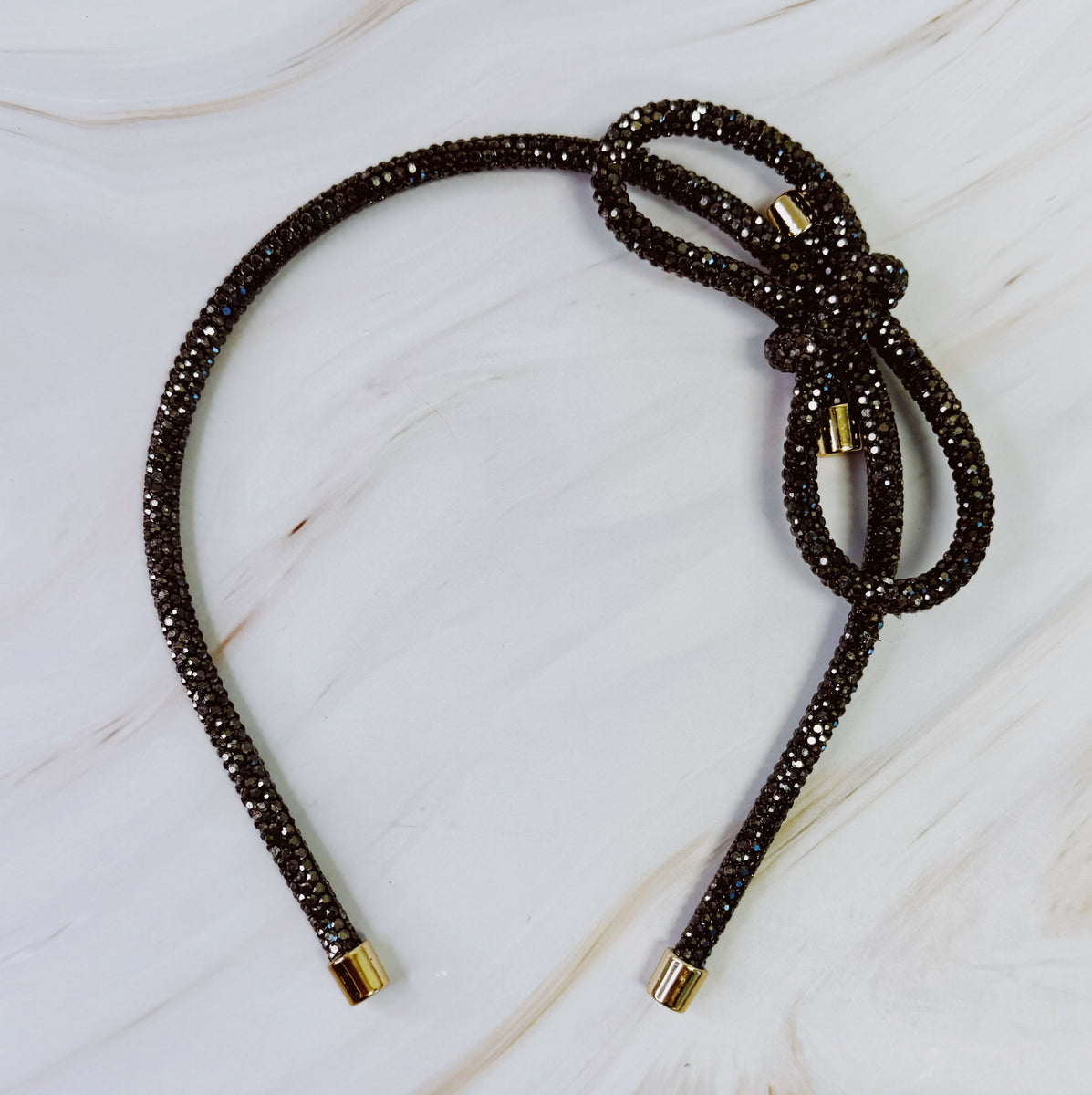 Glimmering Stage Bow Headband – Nicoletta Carlone