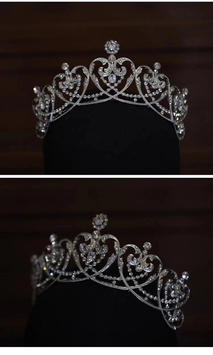 "Pomona" Heart Shape Tiara – Nicoletta Carlone