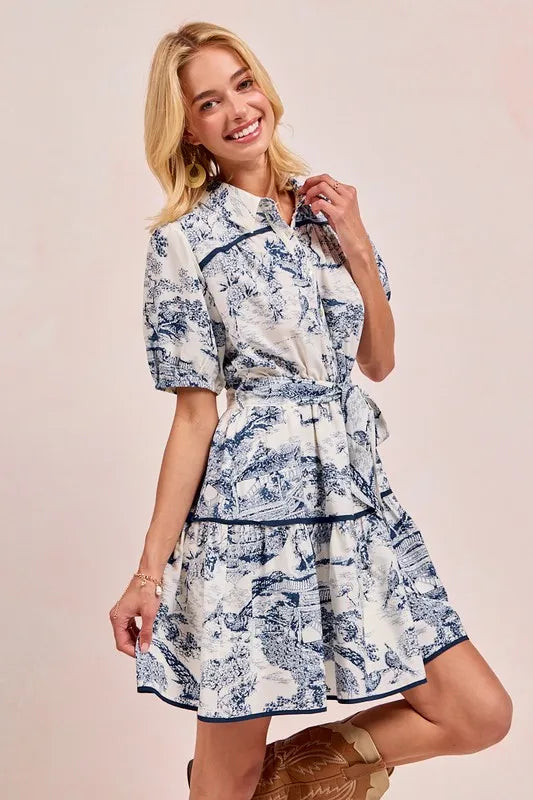 "Exeter" Multi Tiered Dress – Nicoletta Carlone