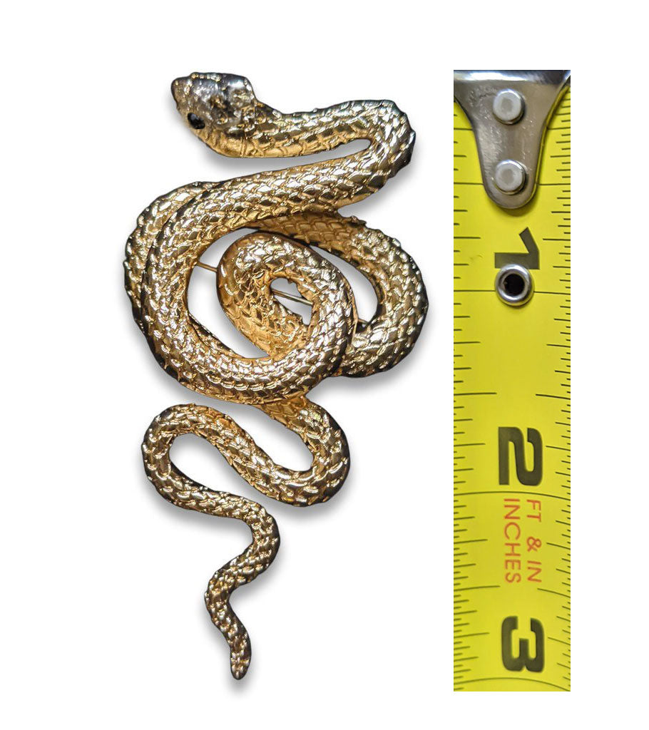 "Phoebe" Snake Brooch – Nicoletta Carlone